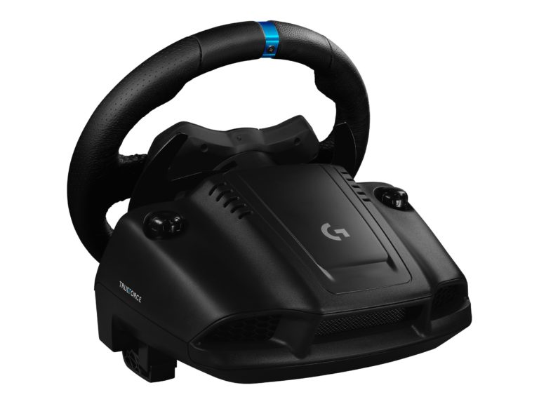 Logitech G923 Racing - wheel and pedals set - wired - Promotech